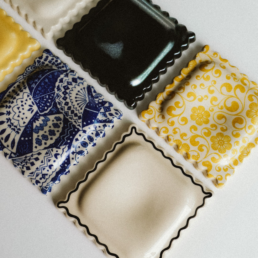 Handmade Kitchen Raviolis spoon rest | Boo Boo Clay – BooBooClay