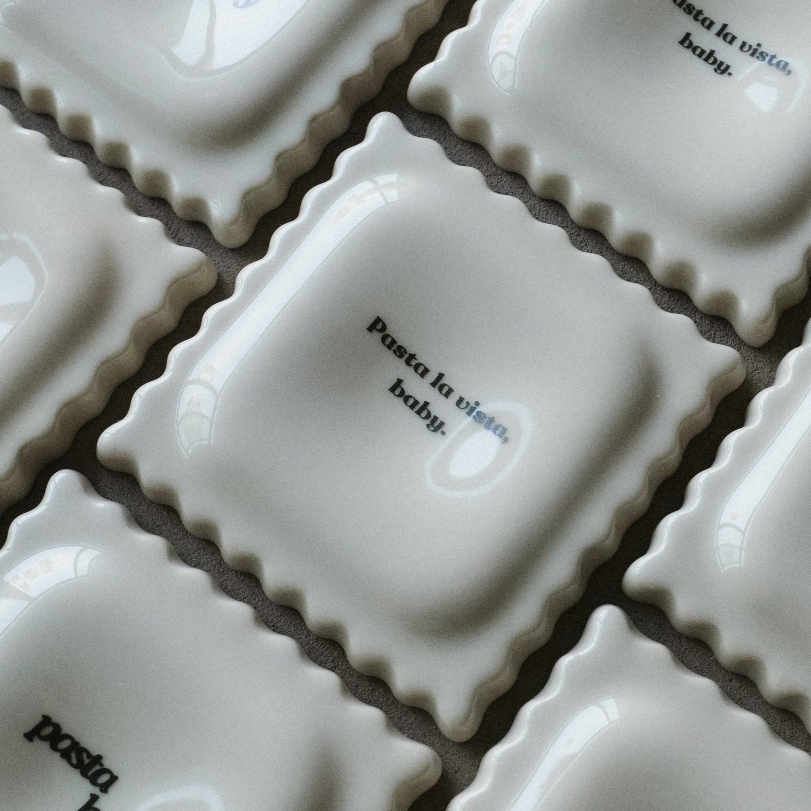 Raviolis Notes Spoon Rest – BooBooClay